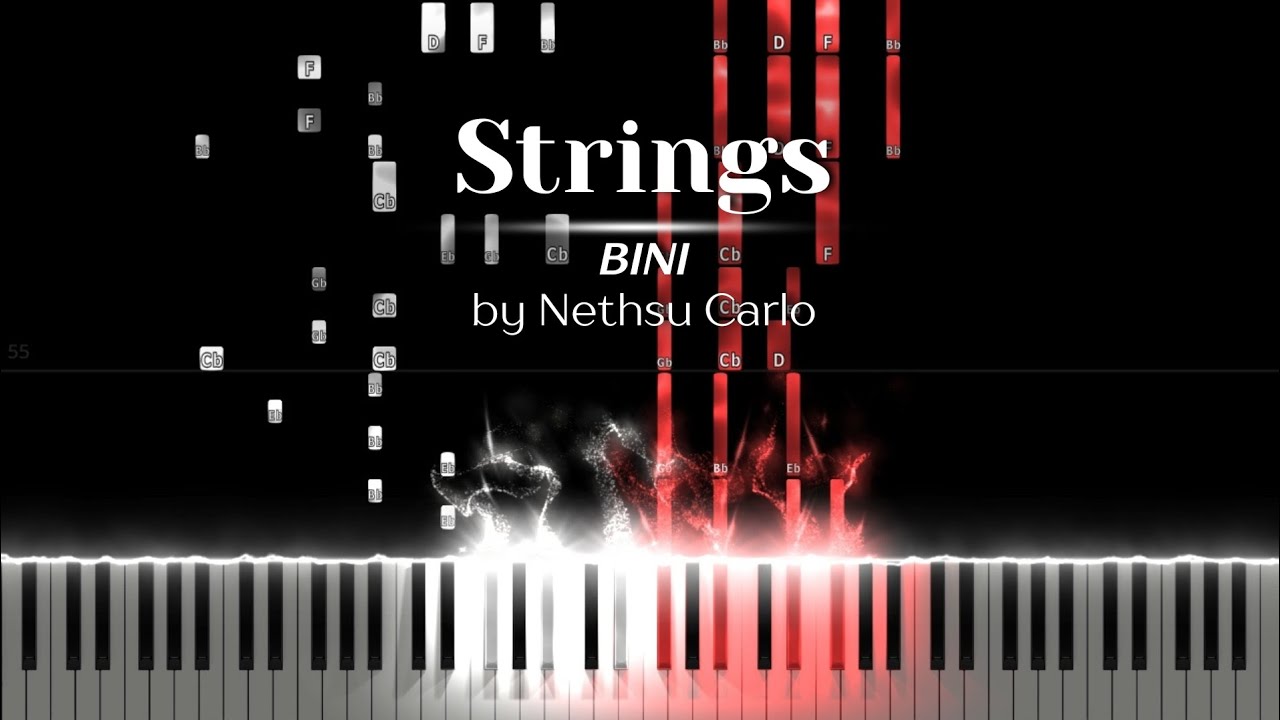 BINI - Strings (Piano Cover) Tutorial by Nethsu Carlo - YouTube