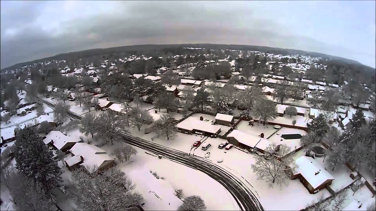 Snow in Decatur, AL 2 26 15 Rev 1 - YouTube