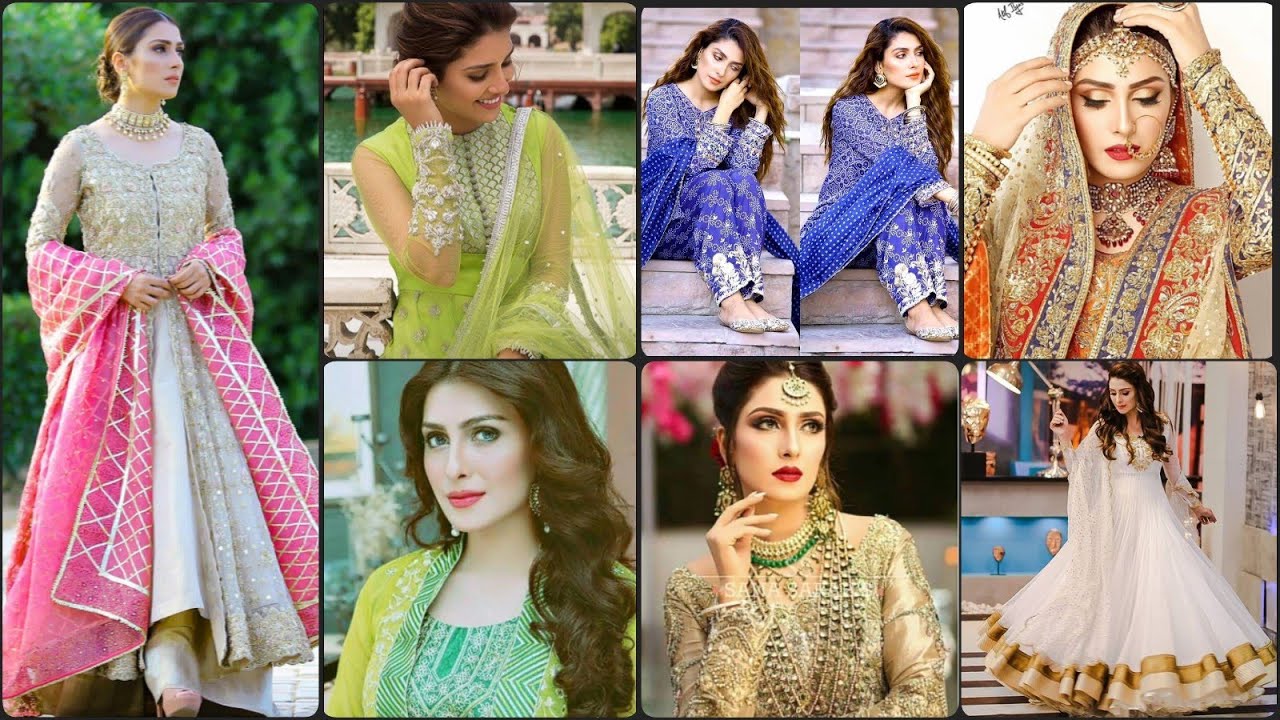 Ayza Khan Gorgeous Dress Designs - YouTube