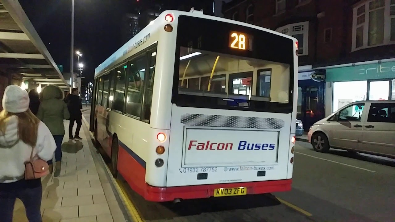 Here is the 28 bus in Woking - YouTube