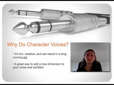 Developing Character Voices by Such A Voice - YouTube