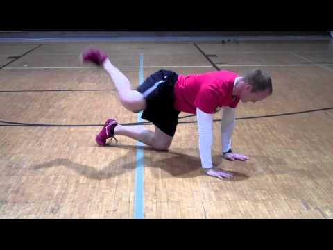 Quad Hip Circles forward and back - YouTube