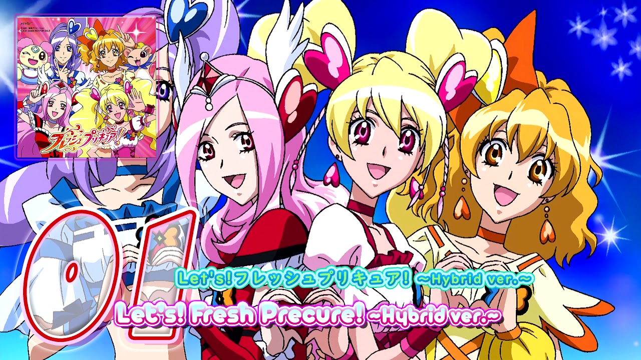 Fresh Precure! 2nd OP&ED Theme Single Track 01 - YouTube