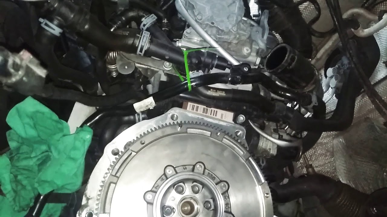 2.0 TDI VW Tiguan, Dual mass flywheel 2011-2018 - YouTube
