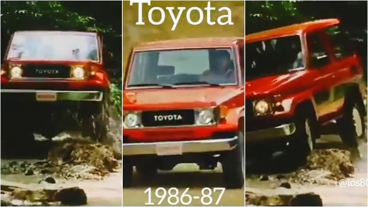 Primer comercial de TOYOTA MACHITO LAND CRUISER #Venezuela 1986 - YouTube