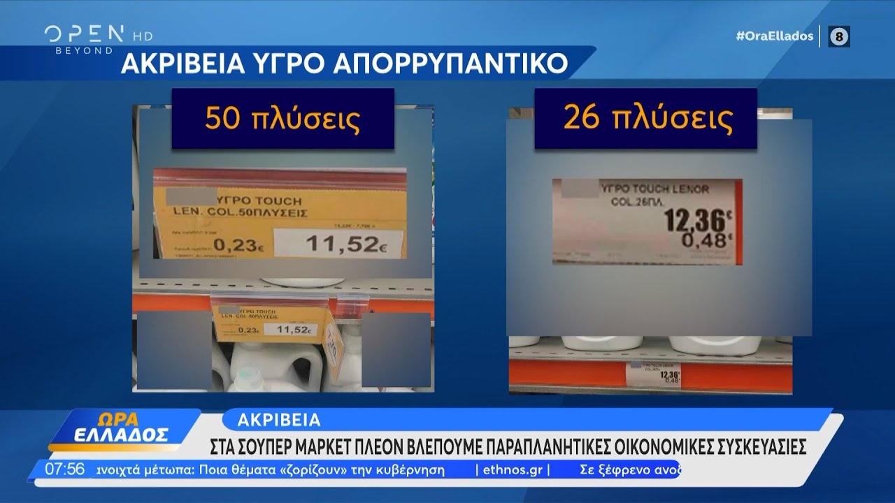 Ακρίβεια: Παραπλανητικές οικονομικές συσκευασίες στα σούπερ μάρκετ - Τι ...