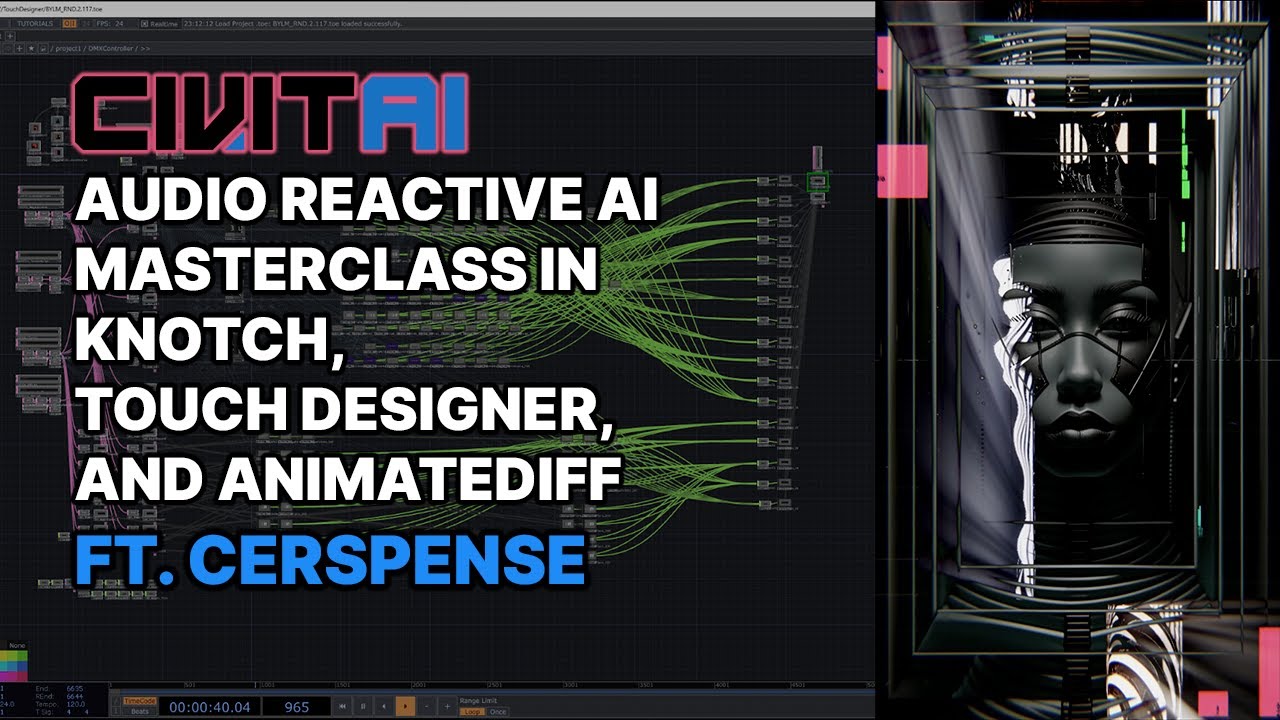 Audio Reactive AI Animation Masterclass ft. Cerspense - YouTube
