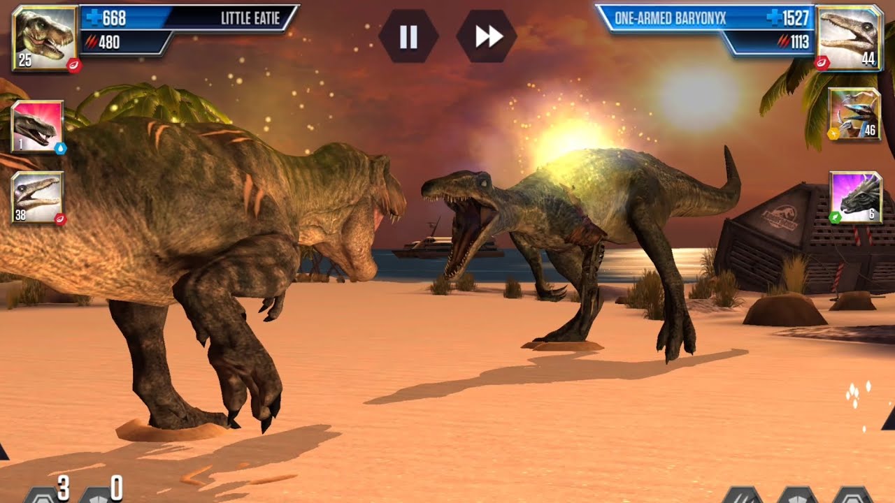 Play as Unreleased Dino (Little Eatie, One-Armed Baryonyx, Preondactyl ...