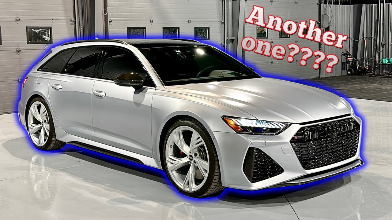 Picking Up ANOTHER Brand New Audi RS6!!!! - YouTube