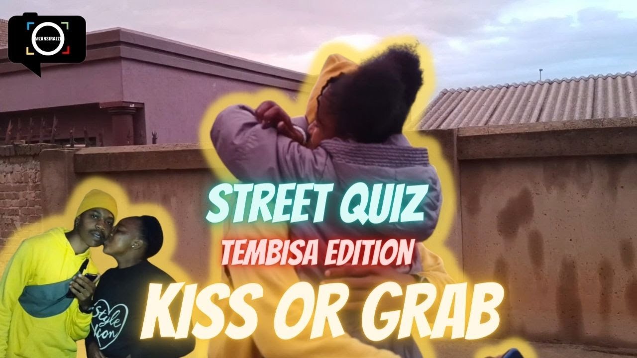 Kiss Or Grab Face To Face South Africa | Street Quiz Public Interview ...