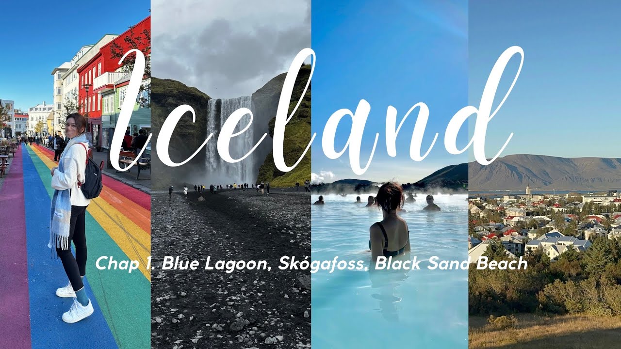 ICELAND VLOG 🇮🇸 Soaking in Blue Lagoon / Road Trippin' / Car Stuck in ...