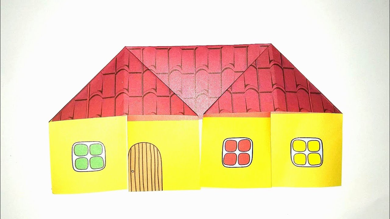 Easy origami House tutorial | Hello origami lovers - YouTube