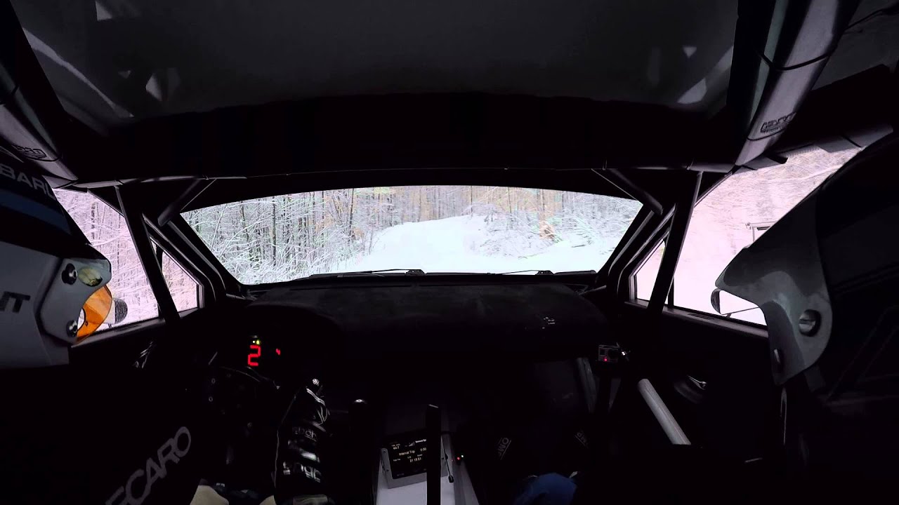 Riding With David Higgins In The 2015 Subaru WRX STI Rally Car - YouTube
