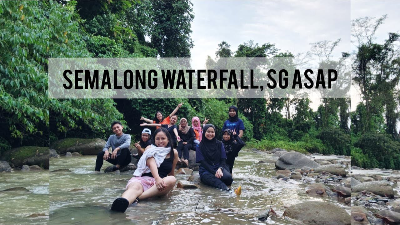 BBQ + Gimmick Rehearsal at Semalong Waterfall - YouTube