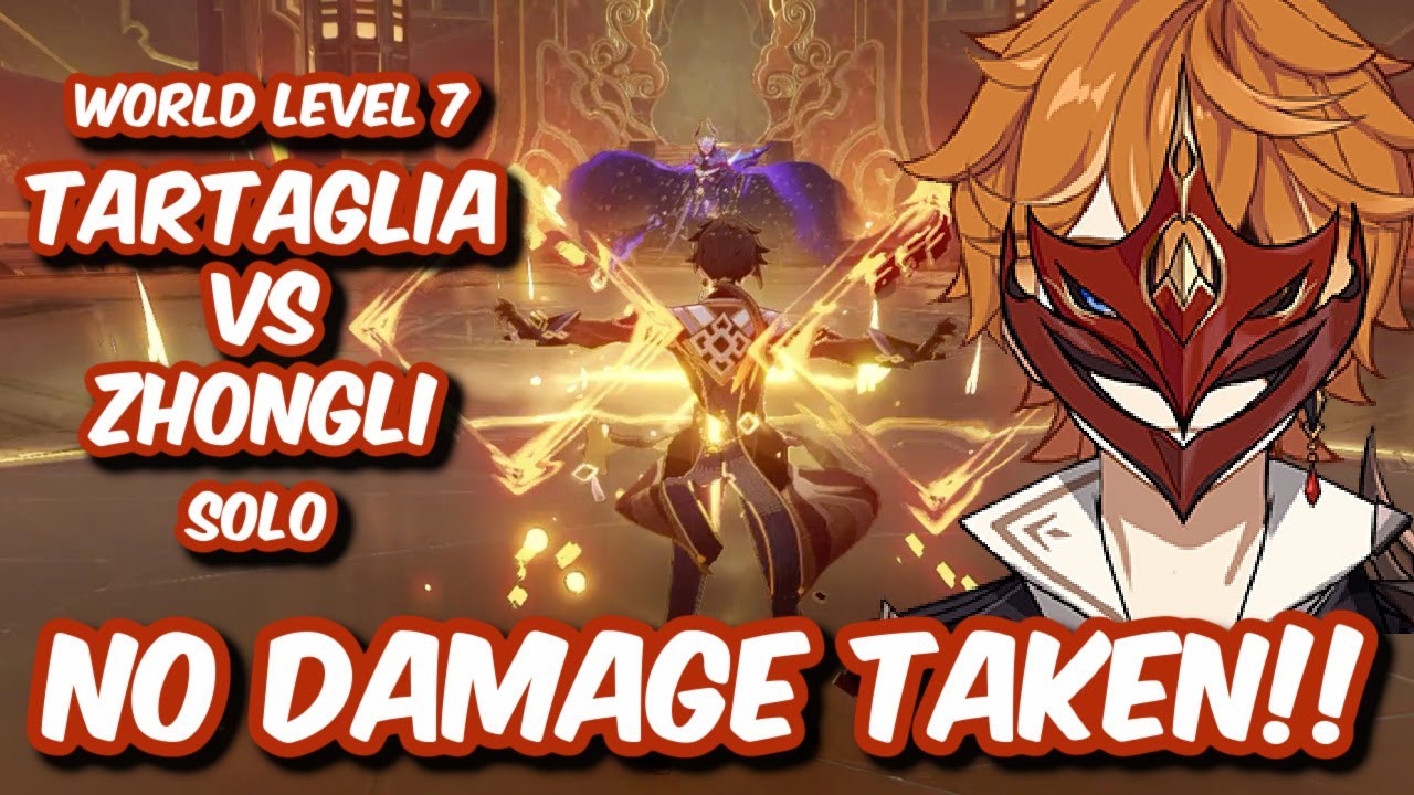 Zhongli Solos Childe NO DAMAGE TAKEN!! [Physical DPS Retracing Bolide ...