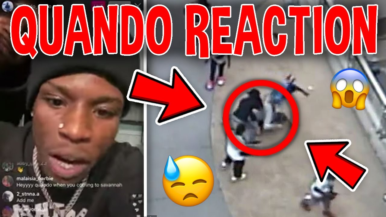 OTF GOONS Pull Up On QUANDO RONDO BROTHER In Public *LEAKED FOOTAGE ...