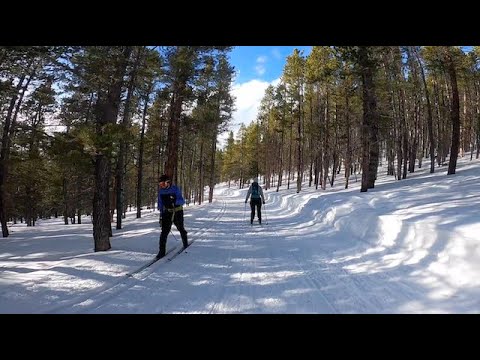 Cooper Loop Trail (Tennessee Pass Nordic Center, Colorado) - YouTube