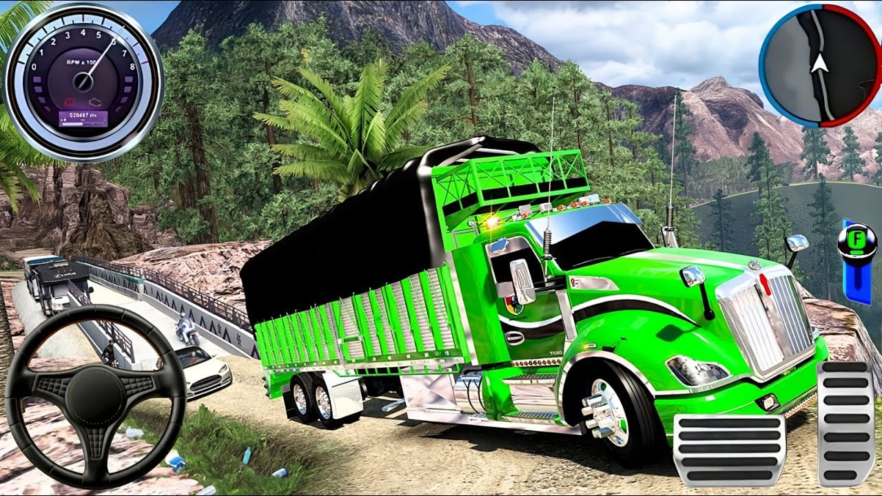US Cargo Truck Transport Driving Simulator - Heavy Cargo Transporter ...