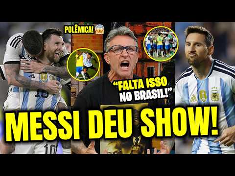 🚨 NETO EXALTA A ARGENTINA DO MESSI E DETONA A SELEÇÃO BRASILEIRA