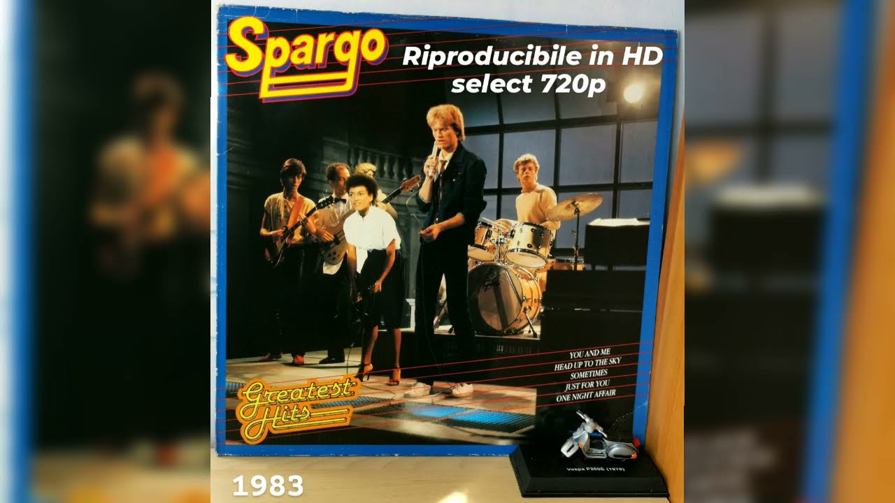 SPARGO - JUST FOR YOU (vinyl) - YouTube