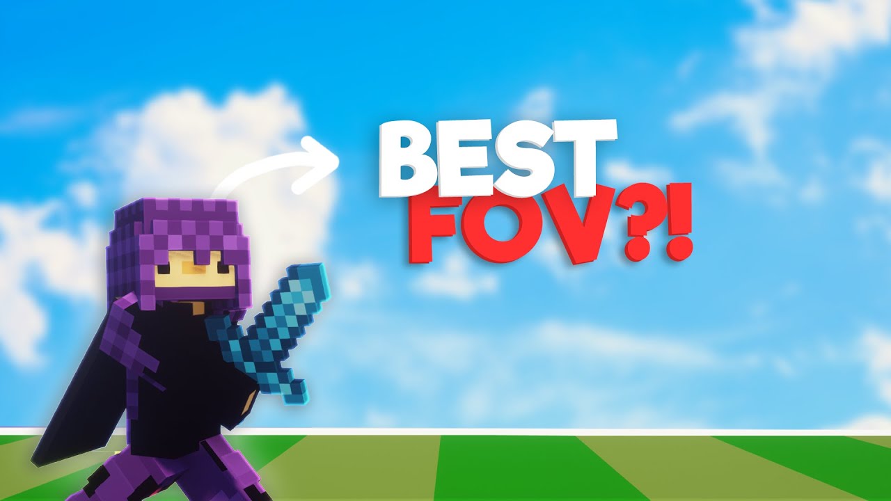 the best fov for minecraft.. - YouTube