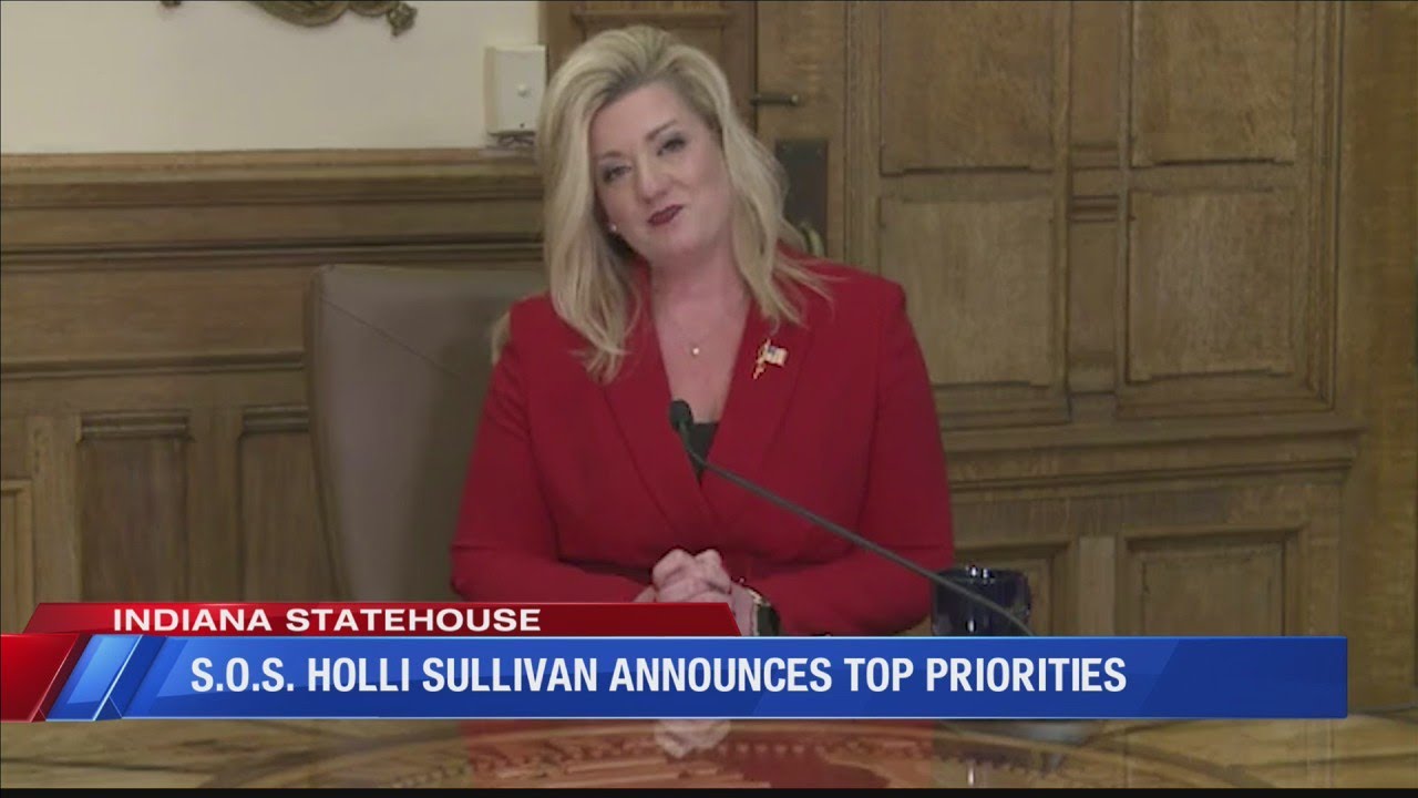 Holli Sullivan announces her priorities as Indiana Secretary of State ...