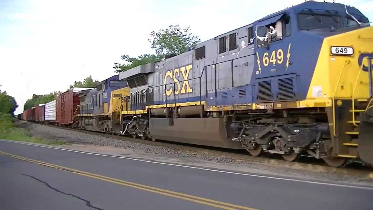 CSX Q620 At Antwerp, New York With AC6000CW In The Lead June 22nd, 2012 ...