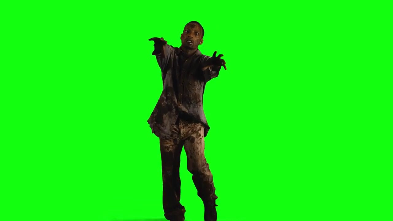 Zombie Green screen - YouTube