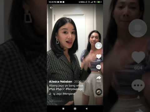 cewek tiktok, Jesica Nababan, haduh Tante satu ini pol sip body nya palagi mimik nya mantep 😂