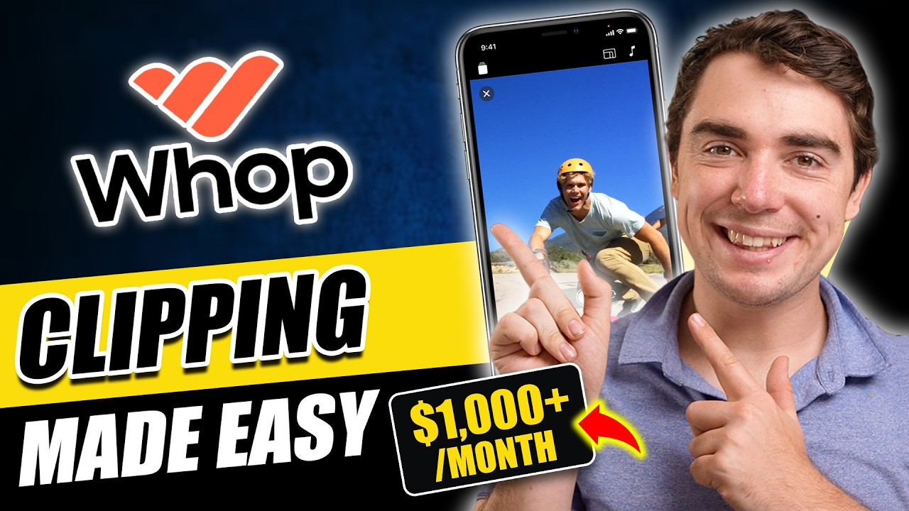 Whop Clipping Tutorial | How to Make Money Online with Short Form ...