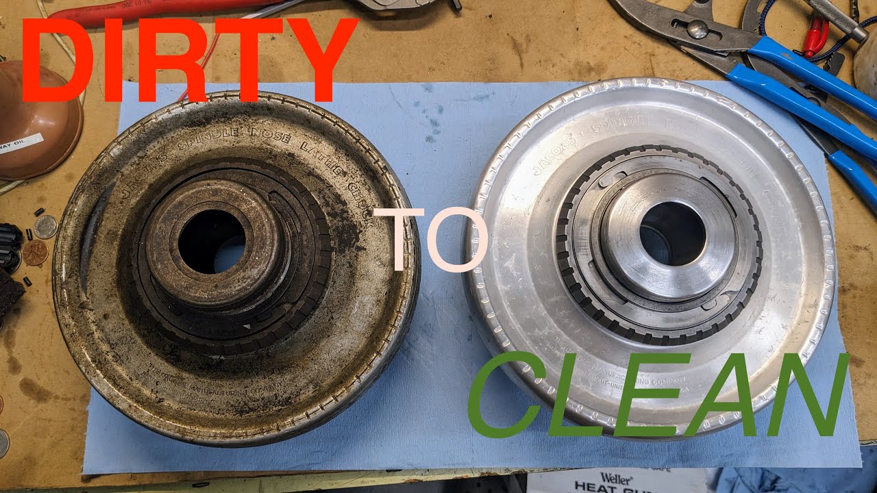 Jacobs Spindle Nose Lathe Chuck Overview and Service/Overhaul - YouTube