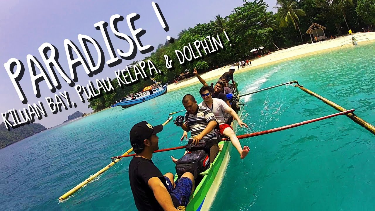 Riding Along Kiluan Bay, Paradise! Kiluan, Kelapa, & Dolphin ! - YouTube