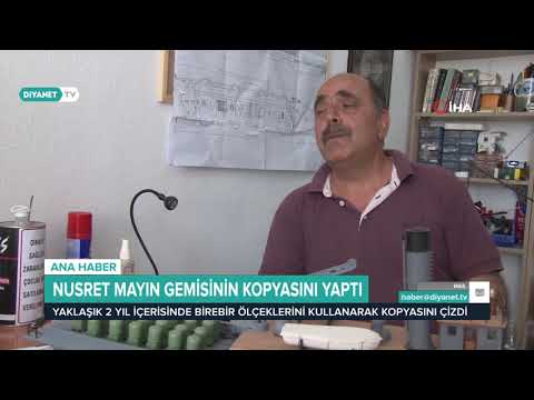 Nusret Mayın Gemisinin Kopyasını Yaptı