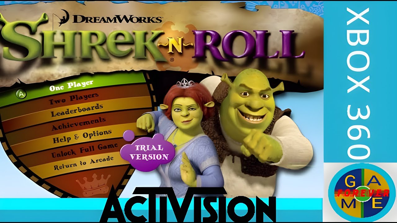 SHREK N ROLL - XBOX 360 - ARCADE - YouTube