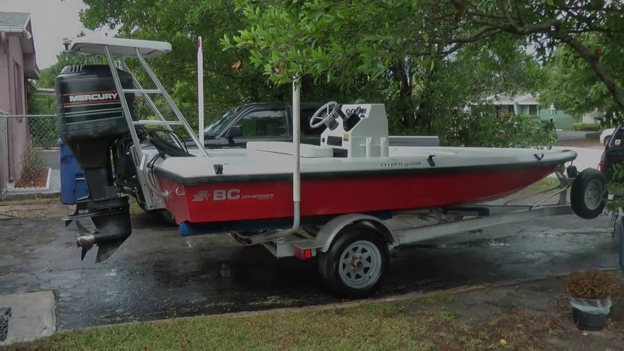 My New BC Back Country 171 Pro Guide Flats Boat - YouTube