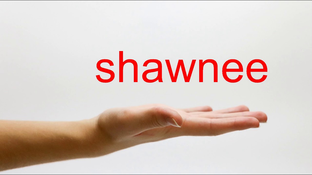 How to Pronounce shawnee - American English - YouTube