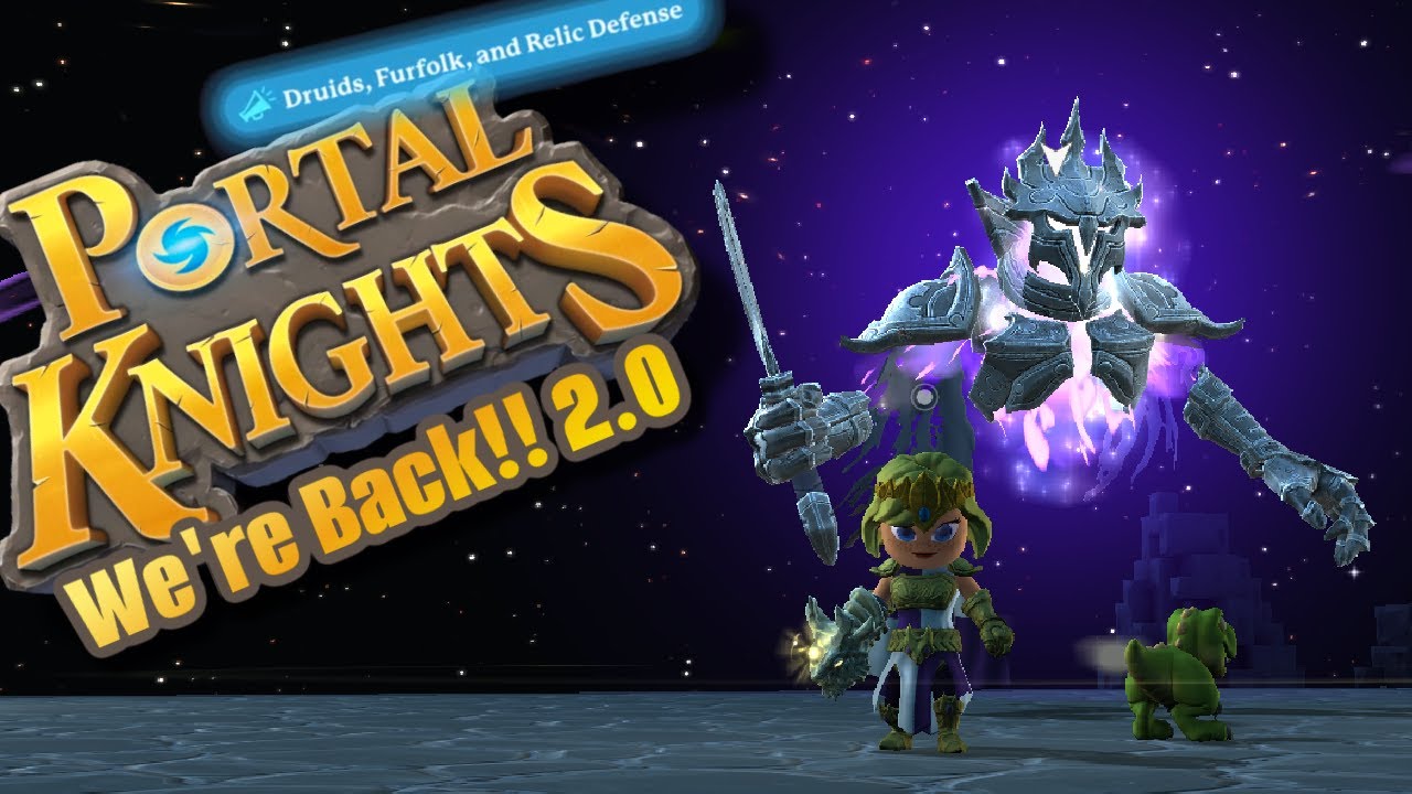 ⭐ Portal Knights 2024 🤭 ⭐ Taking on the final boss, The Hollow King ...