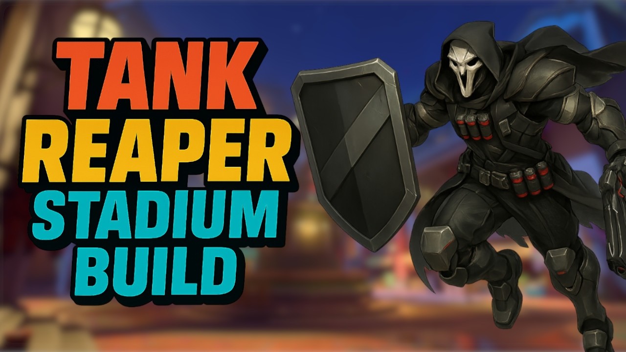 The UNSTOPPABLE Tank Reaper Build! | Overwatch 2 Stadium - YouTube