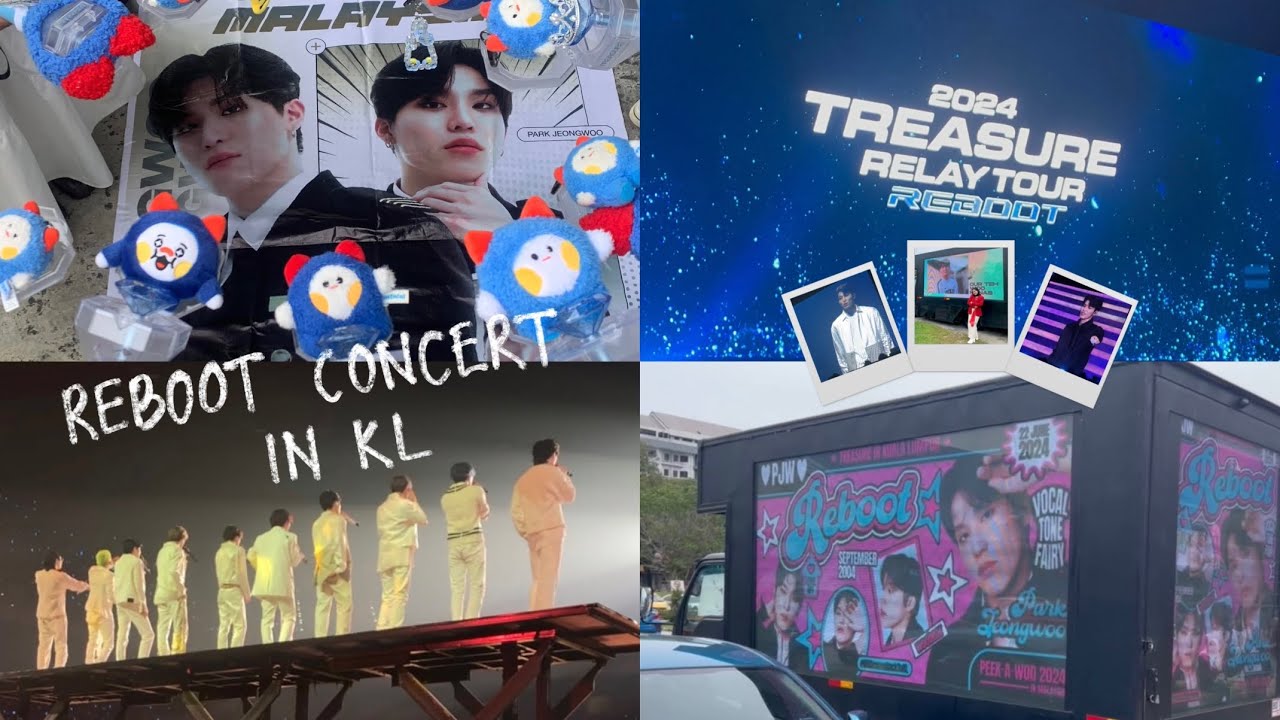 [ Vlog #5 ] 트레저 RELAY REBOOT TOUR IN KL, 박정우 LED TRUCK 😱 - YouTube