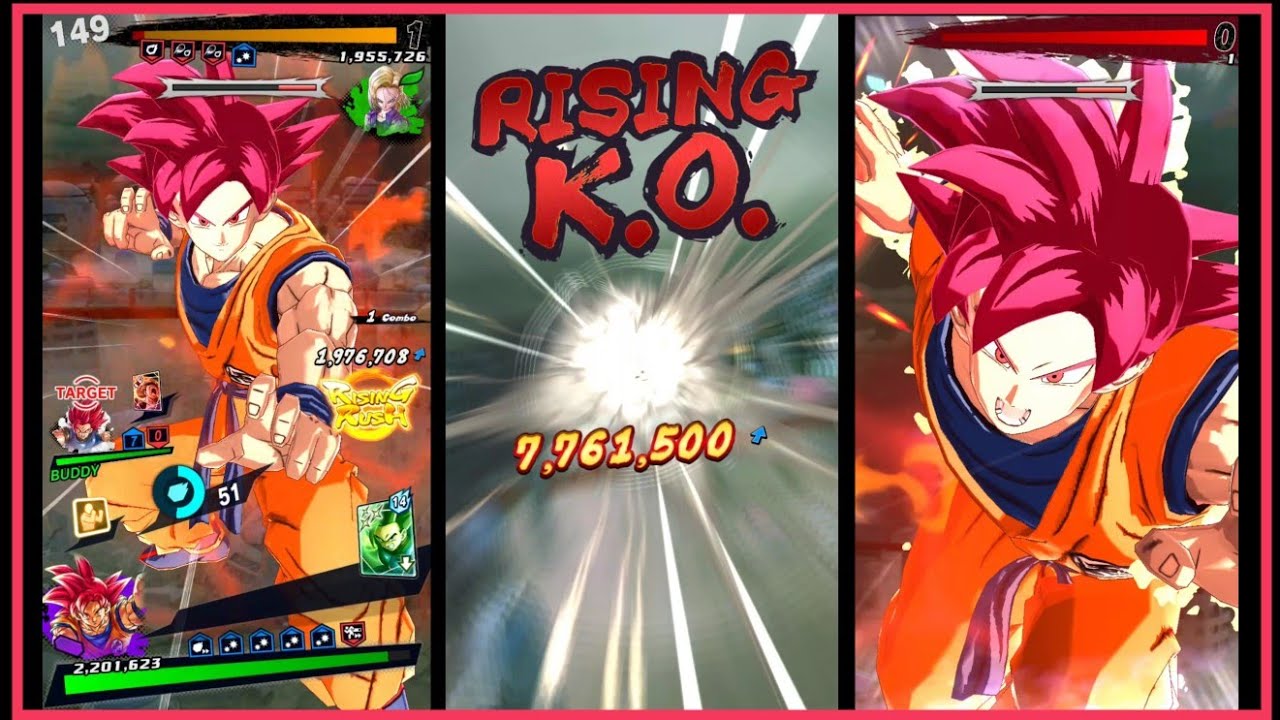 Dragon Ball Legends - 7.5M RISING RUSH in Co-Op - YouTube