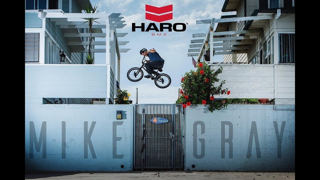 MIKE GRAY FOR HARO BMX 2018 - YouTube
