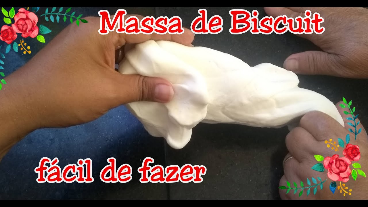 Como fazer Massa de Biscuit - Fácil - Diy - YouTube