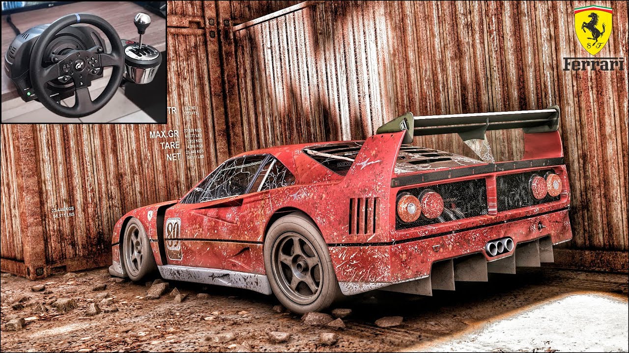 Rebuilding a FERRARI F40 Competizione - Forza Horizon 5 - Thrustmaster ...