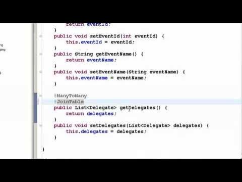 Java Hibernate Tutorial Part 18 - Many to Many Mapping - YouTube - YouTube