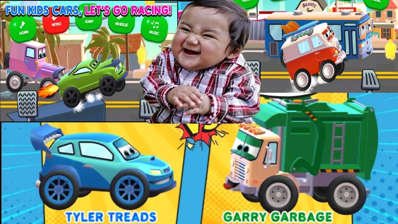 Fun kids cars, let's go racing! 💥💥🚗🔥🔥 - YouTube