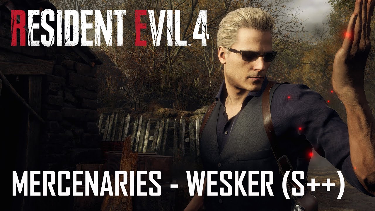 Resident Evil 4 Remake - Mercenaries - Wesker (S++) - YouTube