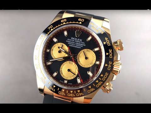 Rolex Daytona Oysterflex Strap 116518LN Rolex Watch Review