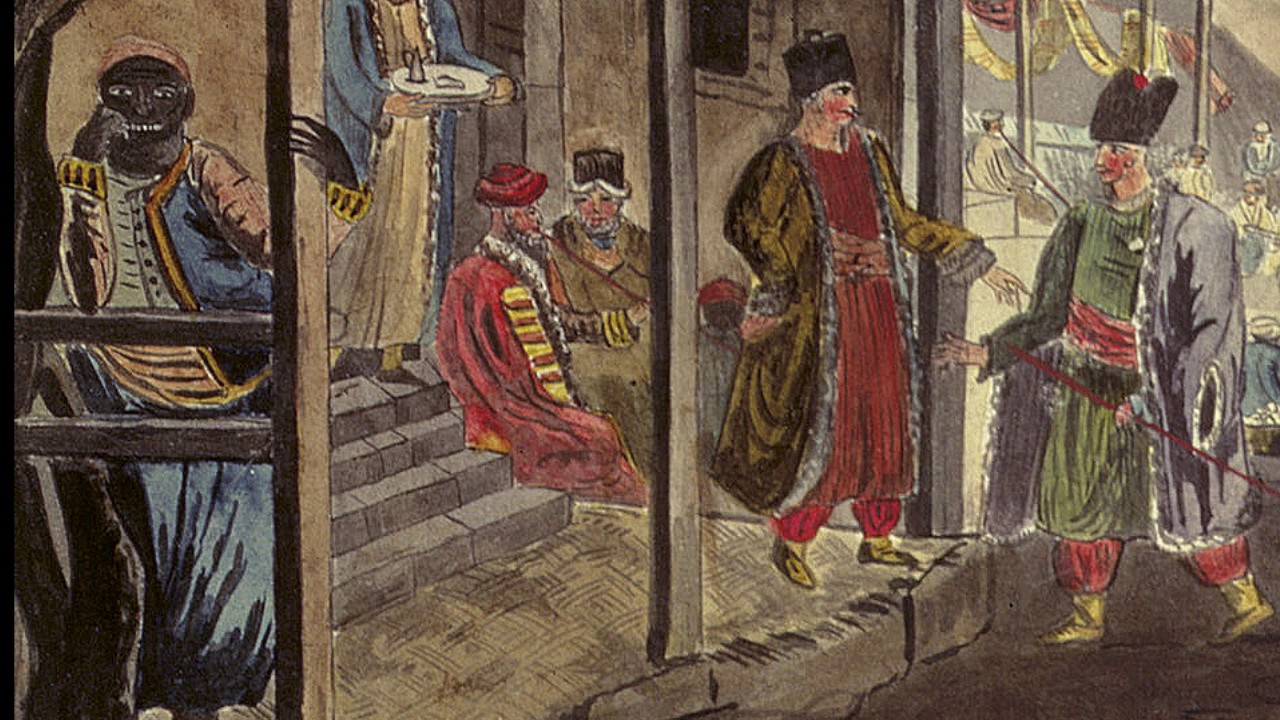 Greek history - “Bazaar of Athens” (E. Dodwell 1830) - YouTube