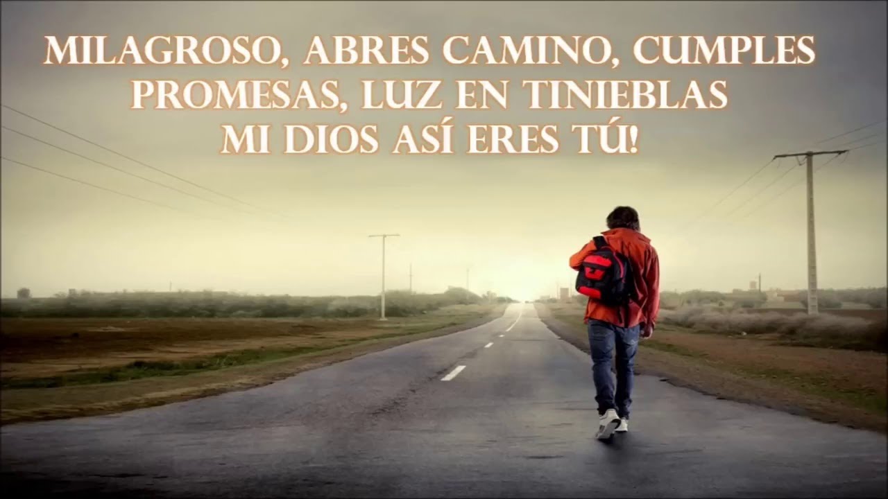 Milagroso, abres camino - WAY MAKER - (Letras) Oficial 2021 - YouTube