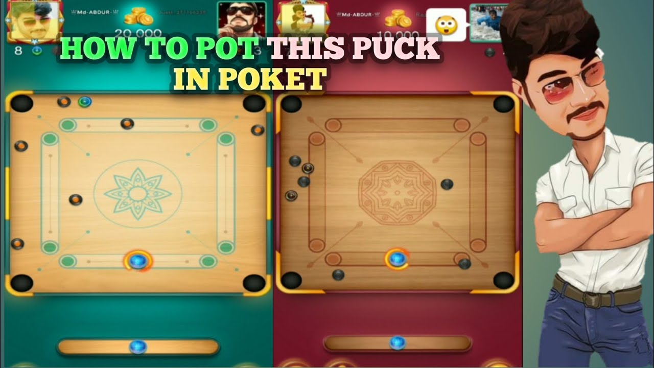 Master class Hard inderect Finish in carrom pool Miniclip game by💪 Fair ...